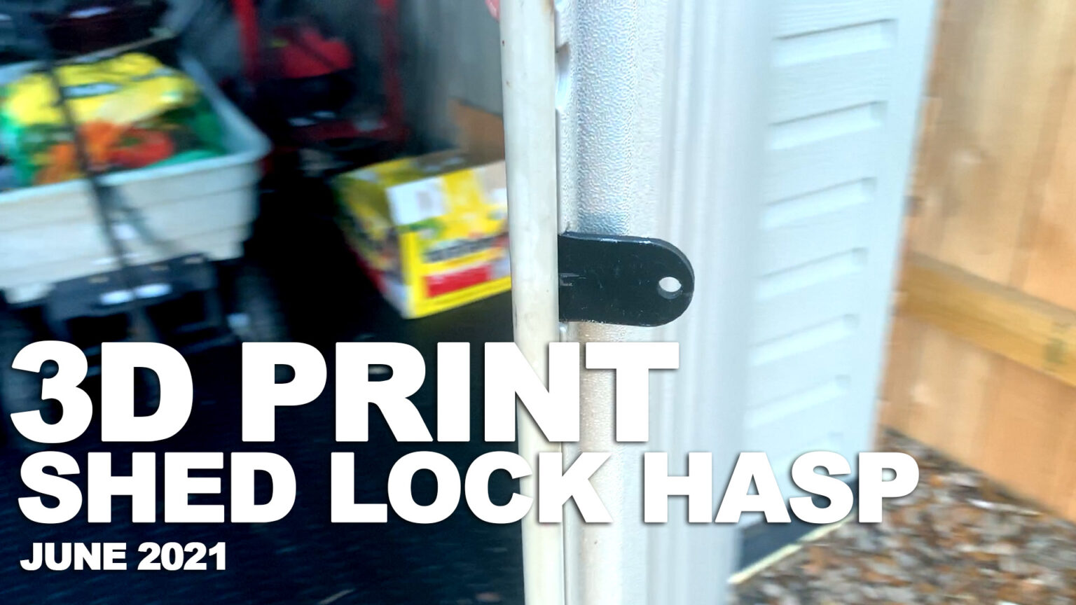 3D Print latch June 2021 – G-MAN